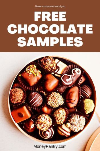 Free Chocolate Samples These Companies Send You Free Chocolate By Mail MoneyPantry